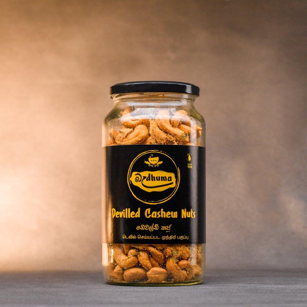Devilled Cashew Nuts (500g) Large Jar