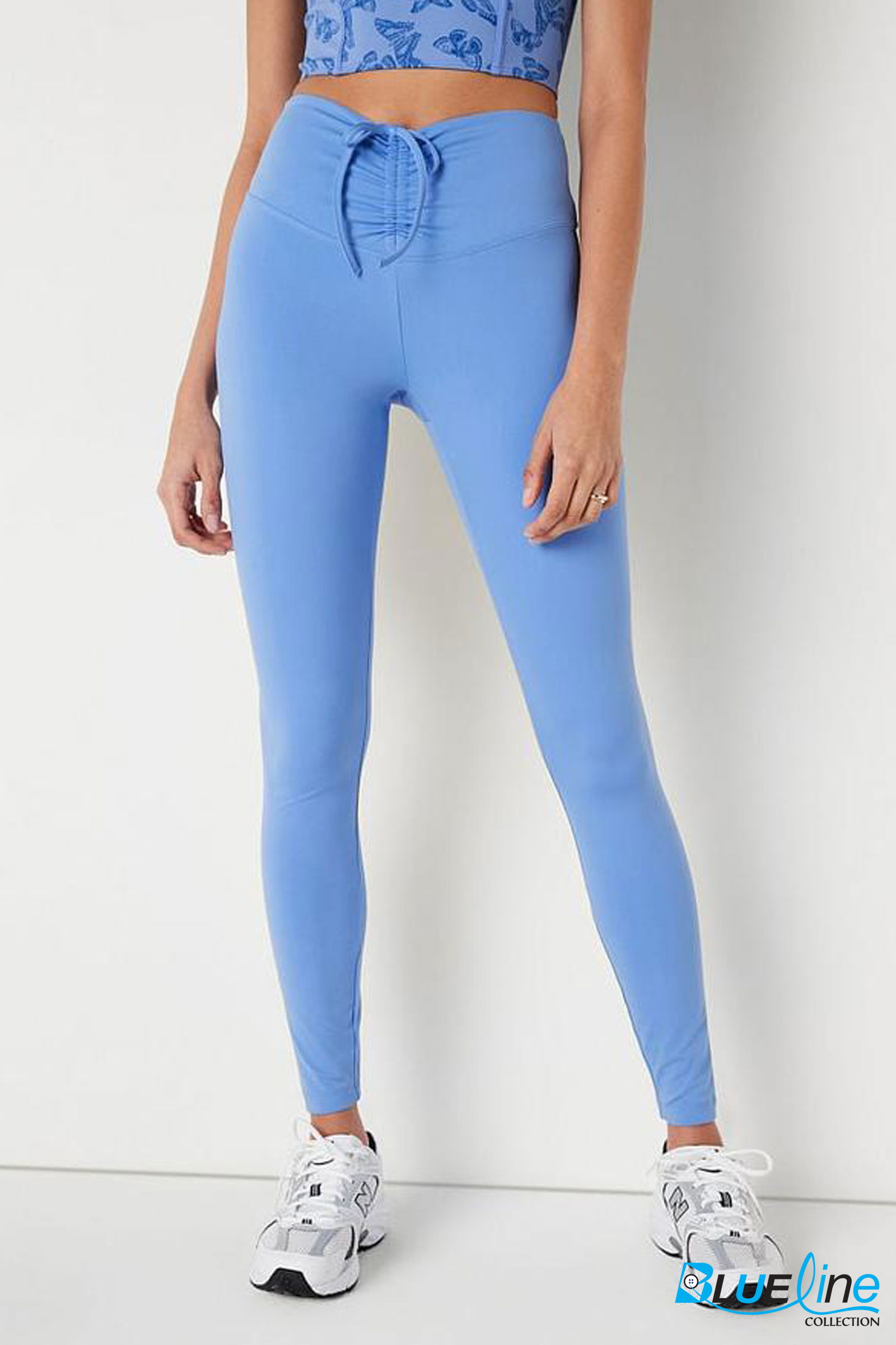 ADJUSTABLE WAIST RUCHED LEGGINGS | Blue Line Collection