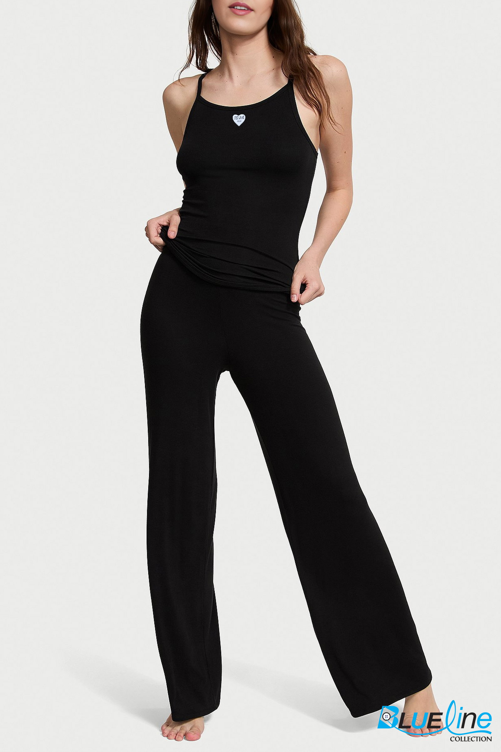 RIBBED CAMI TOP | Blue Line Collection