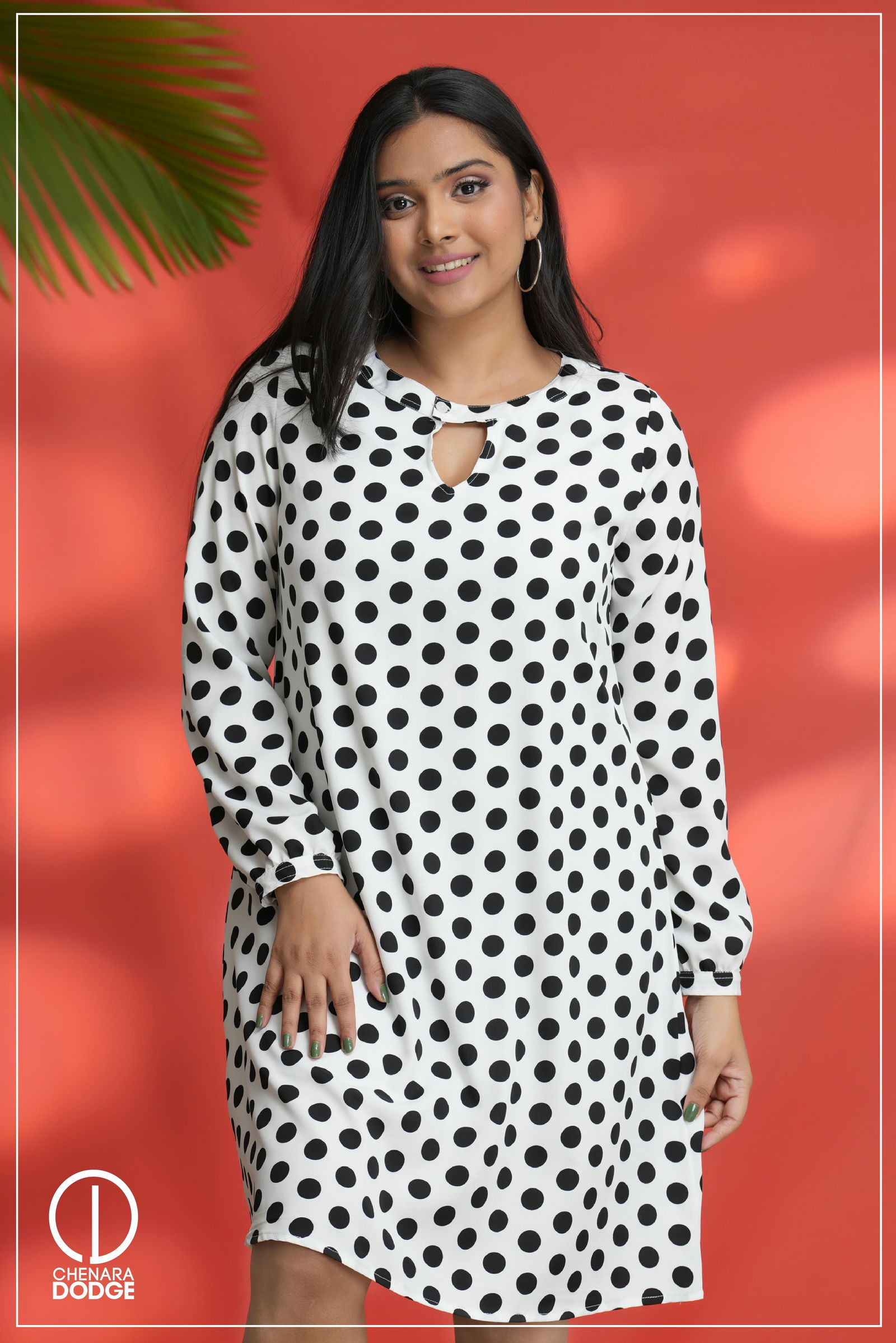 ALENA POLKA DOT MINI DRESS