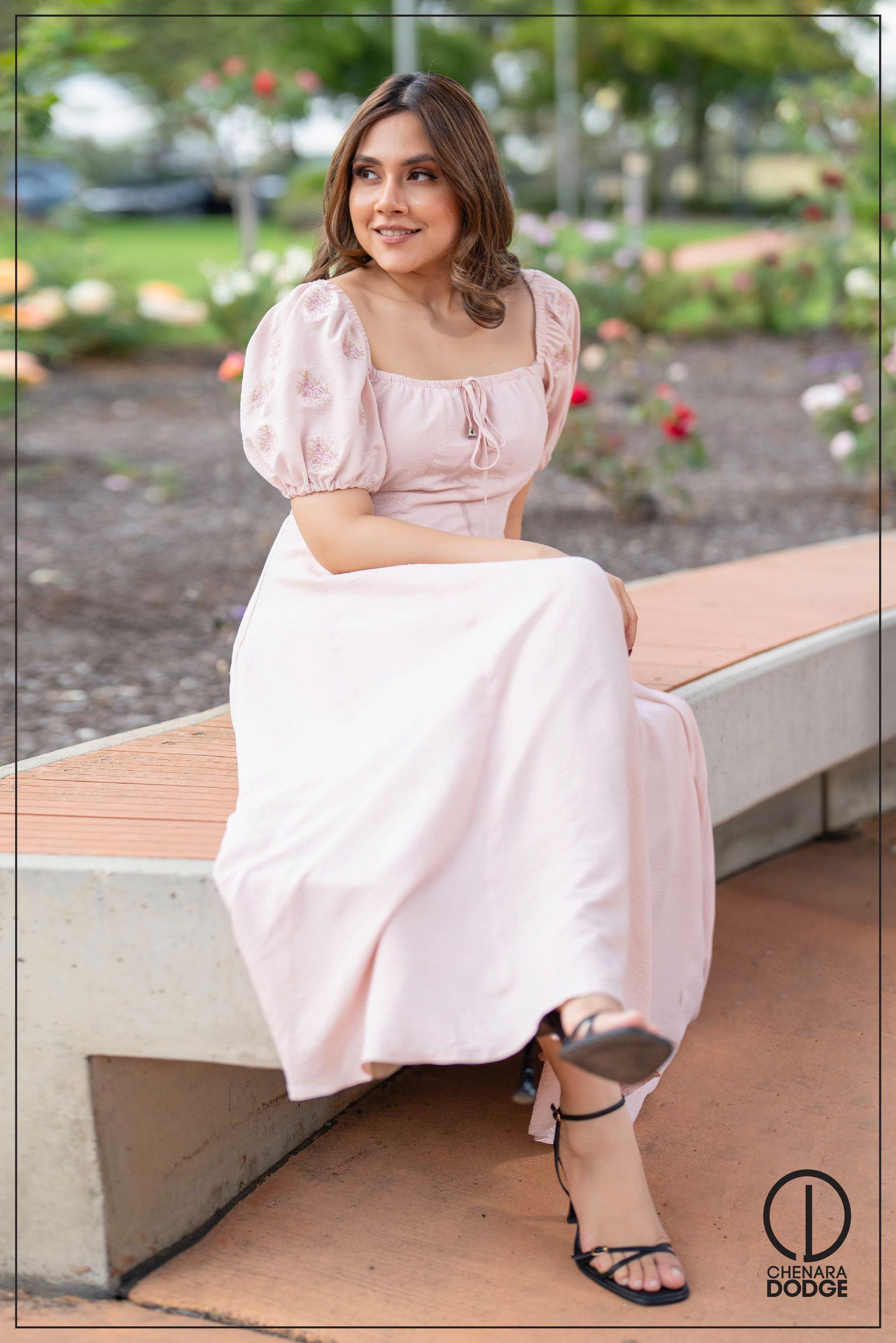 AVANI EMB MAXI DRESS