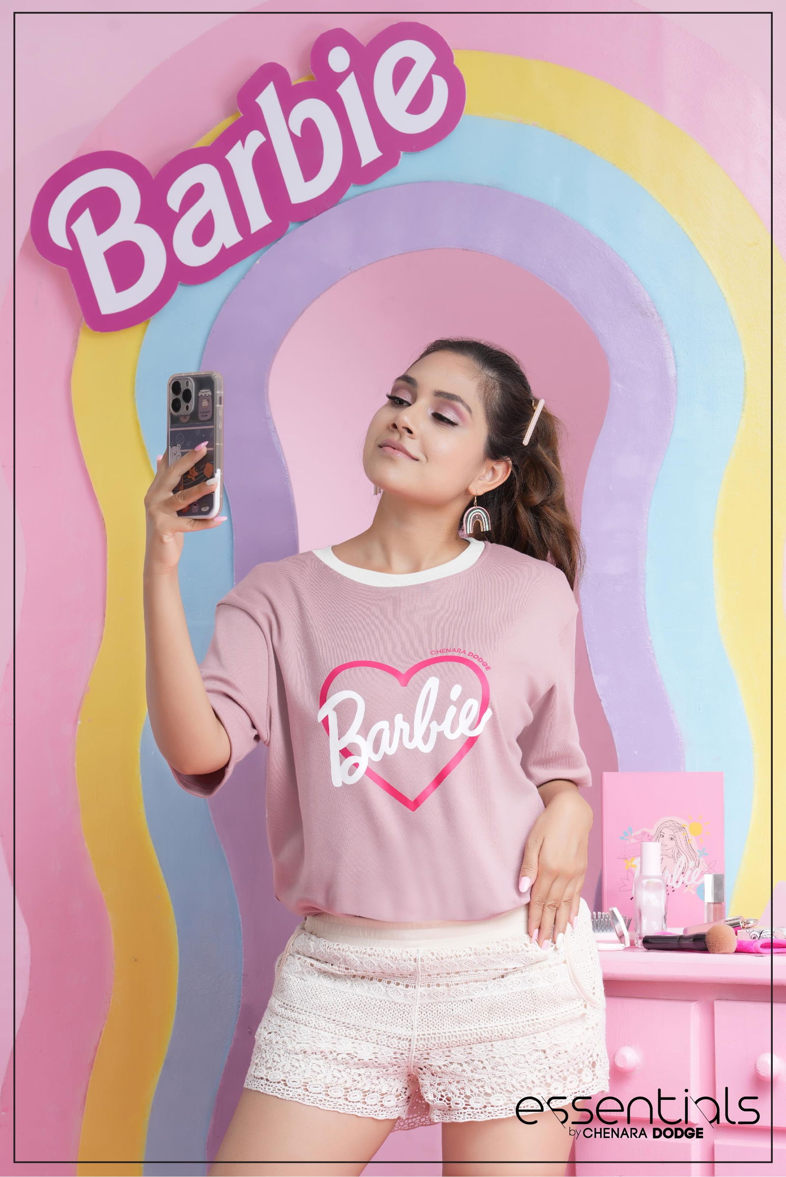 BARBIE GRAPHIC T SHIRT
