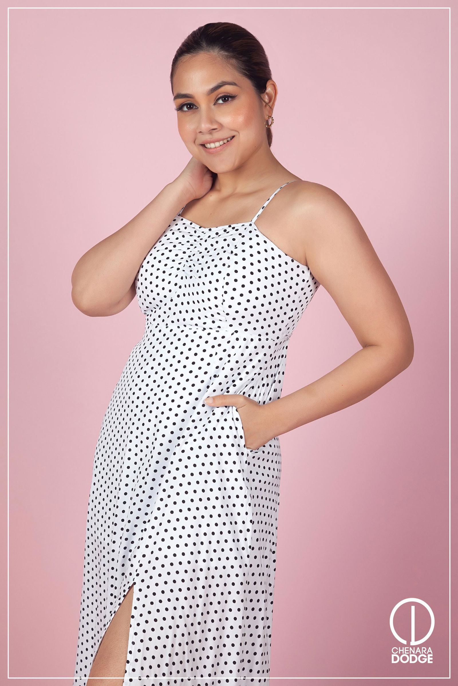 KAYLA STRAPPY MIDI DRESS