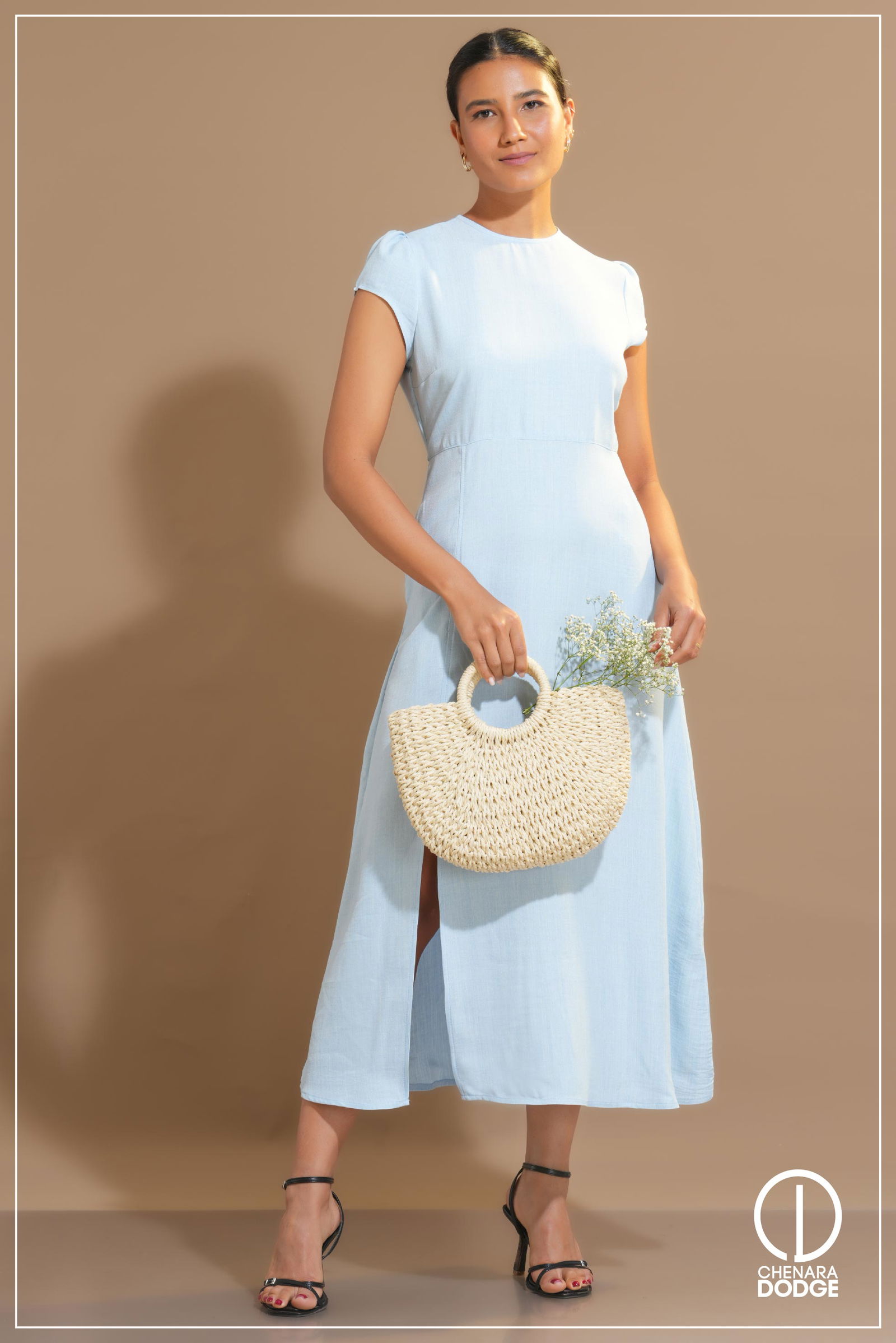 KAYLIE FRONT OPEN MAXI DRESS