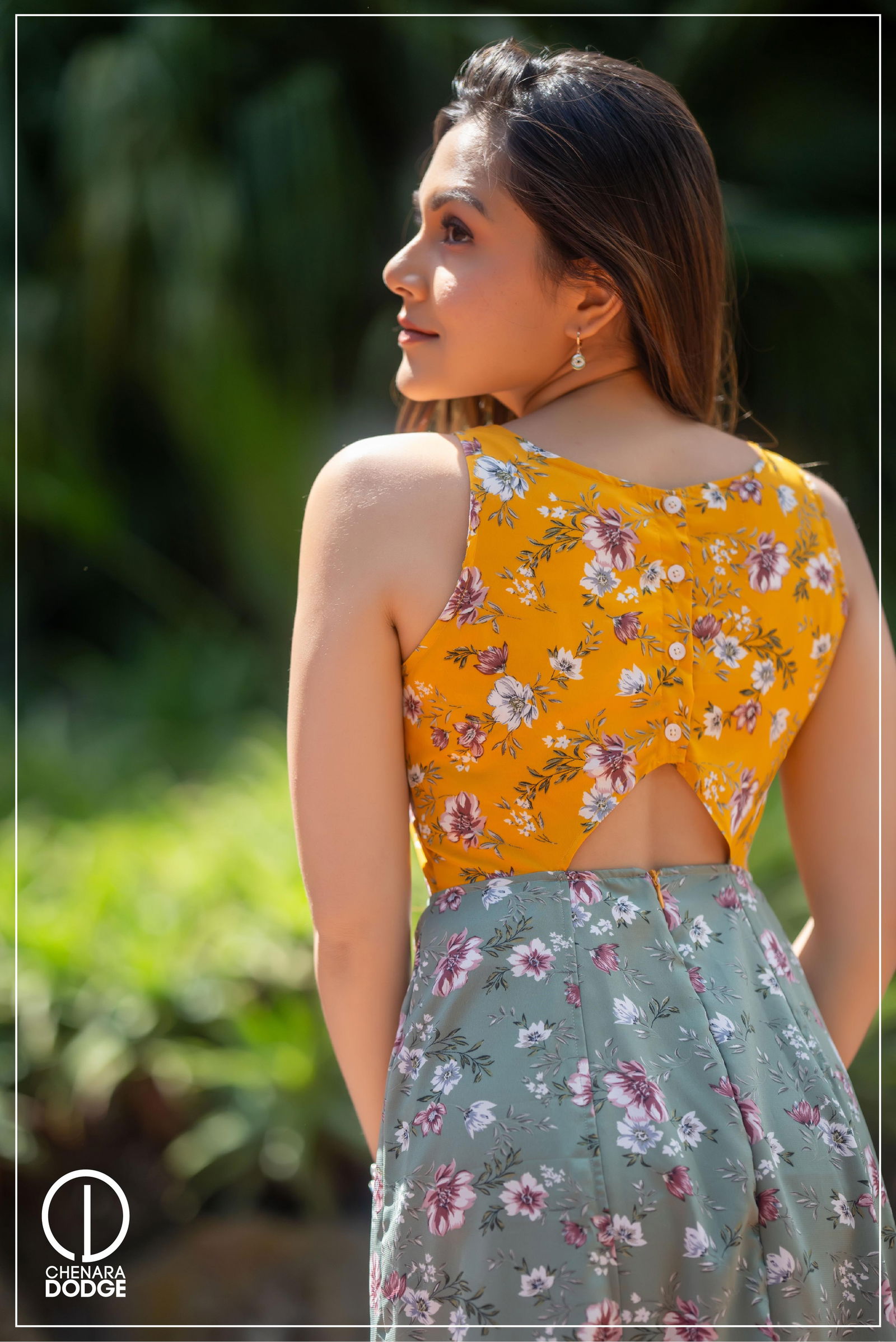 LAYLA BACK OPEN MAXI DRESS