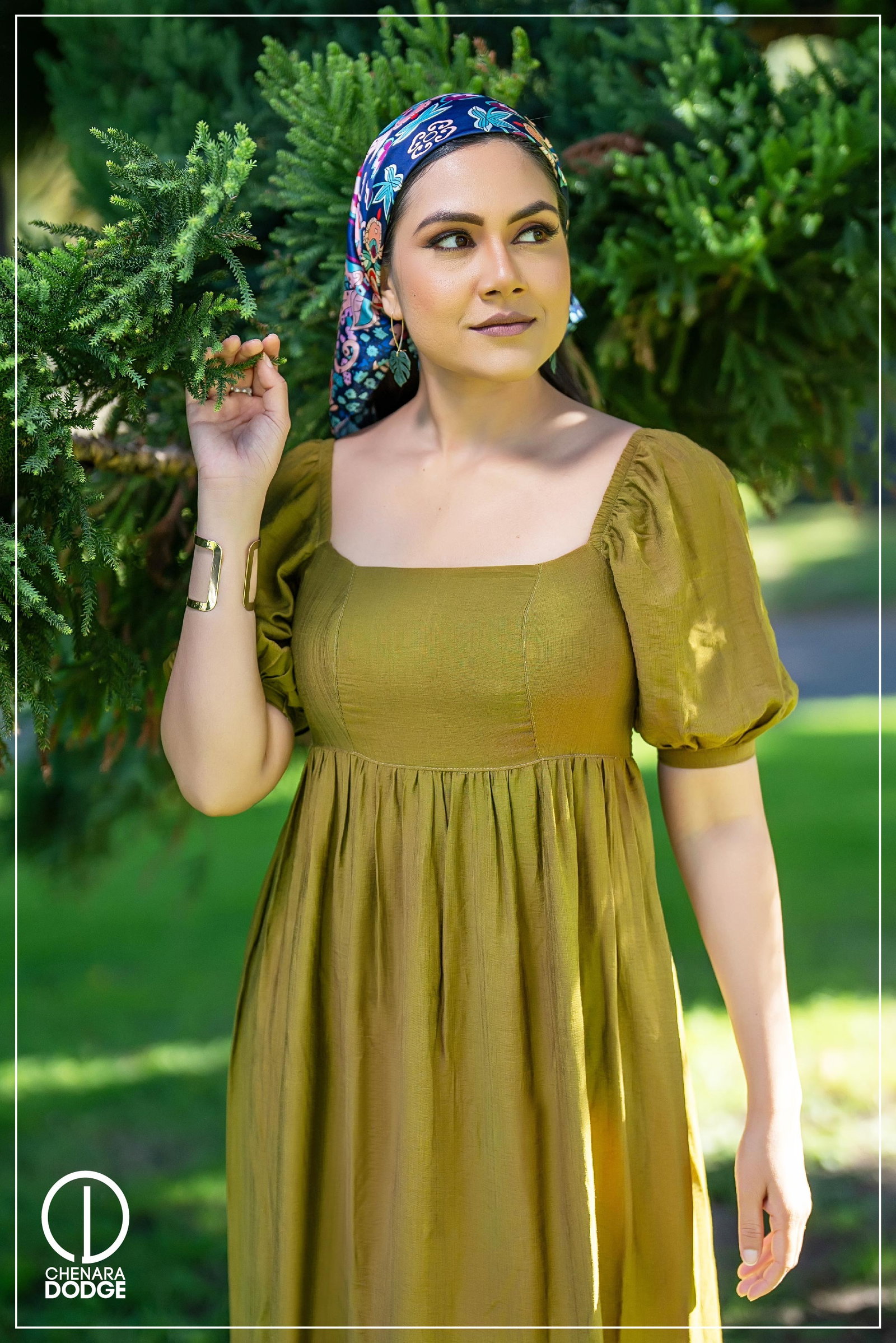 LONALI MIDI DRESS