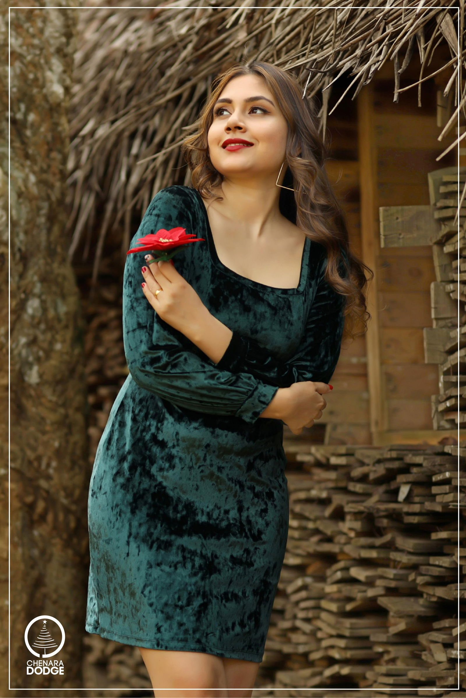 RAAYA SQUARE NECK MINI DRESS-UK8