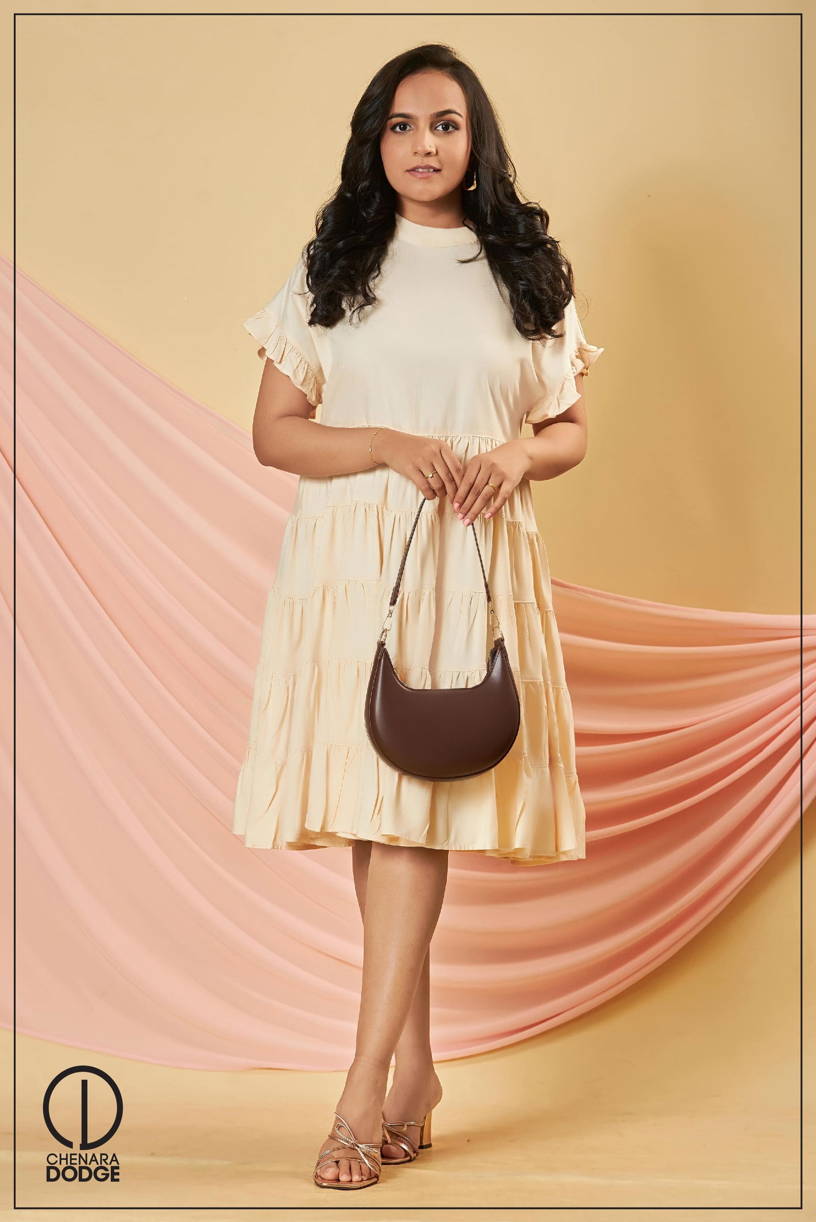 SUSAN TIERED MINI DRESS