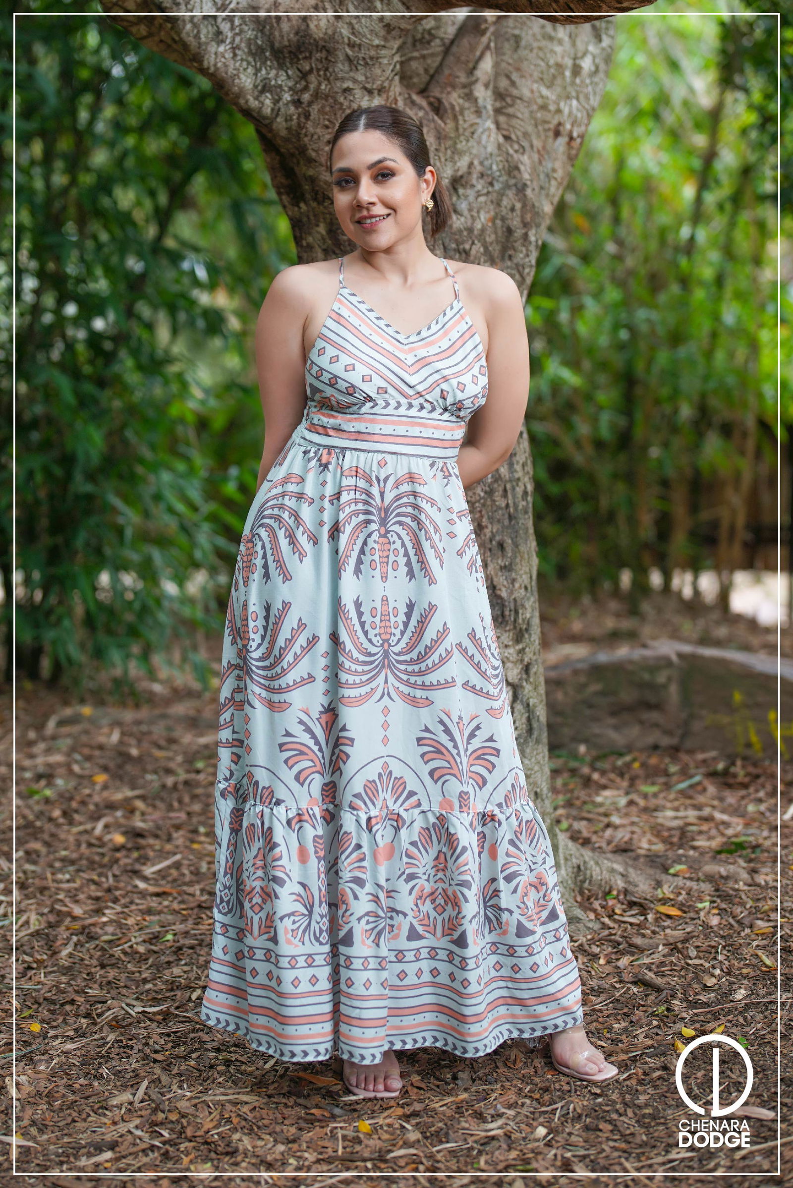 VIVIAN STRAP MAXI DRESS