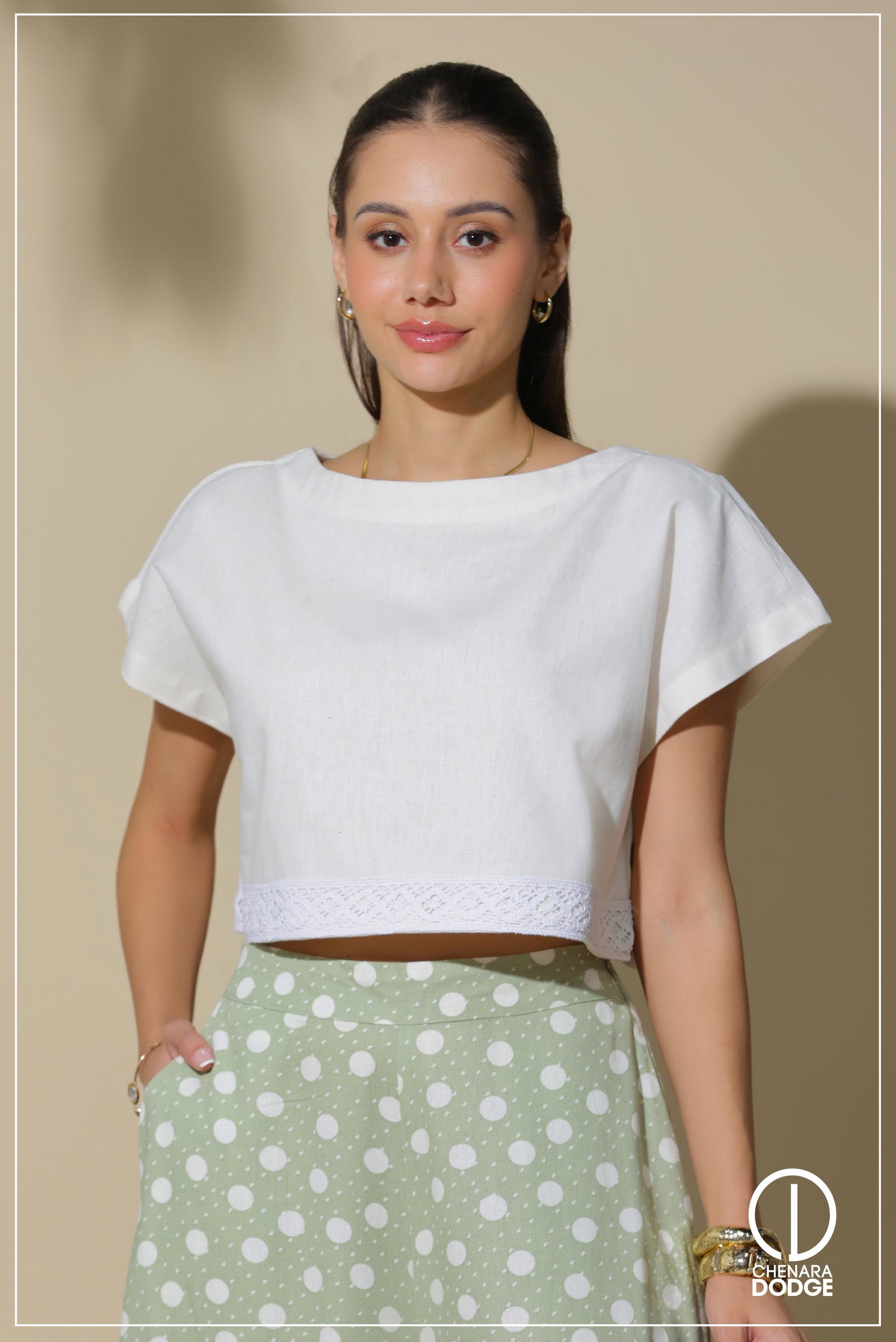 JANE BOAT-NECK TOP