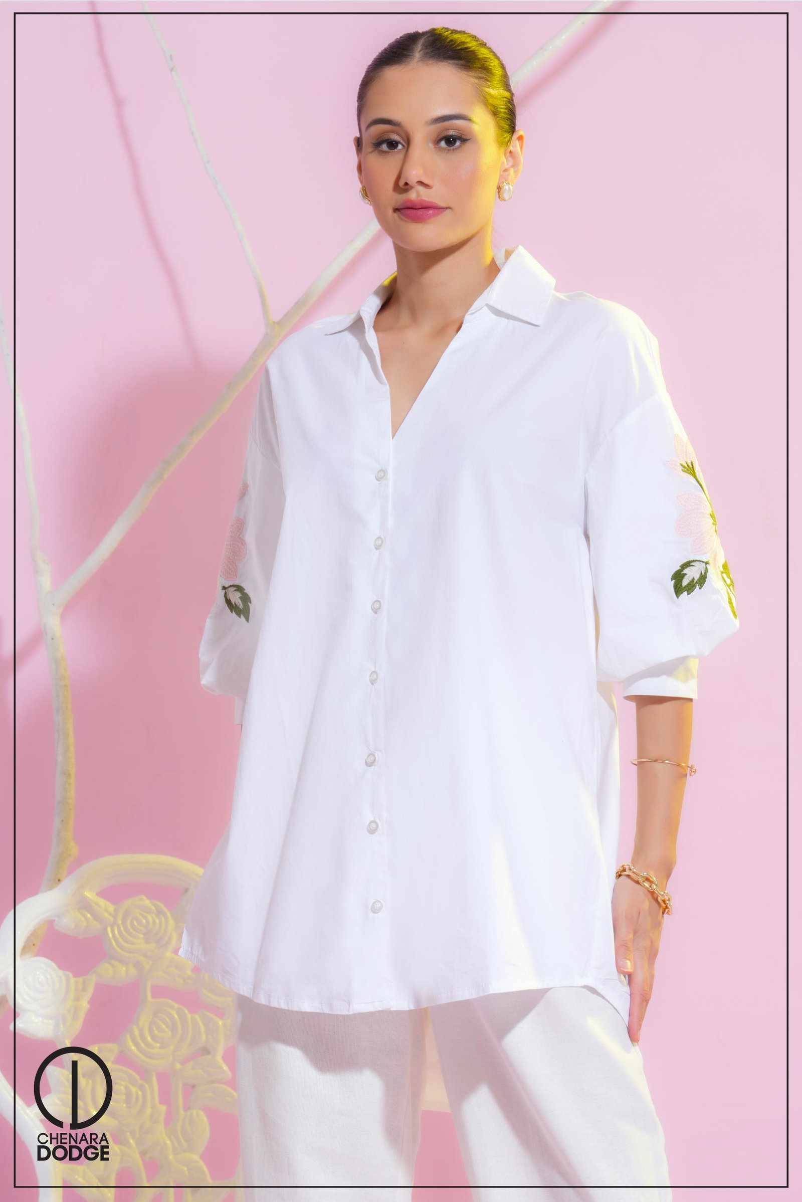 SADIE EMBROIDERED SHIRT