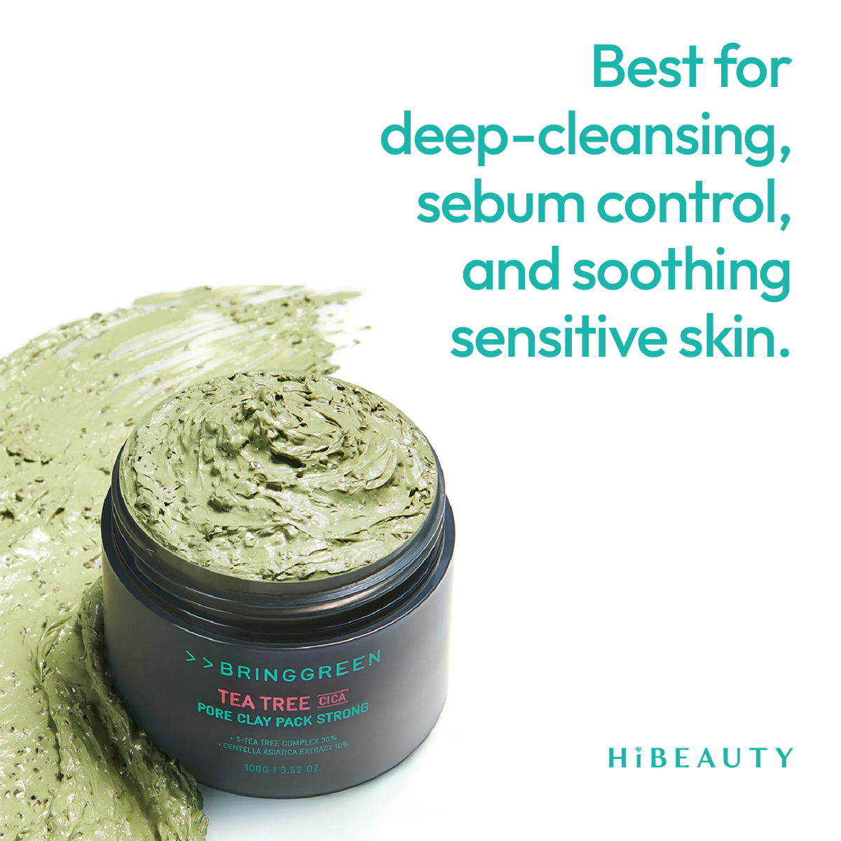 BRING GREEN X NETFLIX SQUID GAME Edition Tea Tree Cica Pore Clay Pack ...