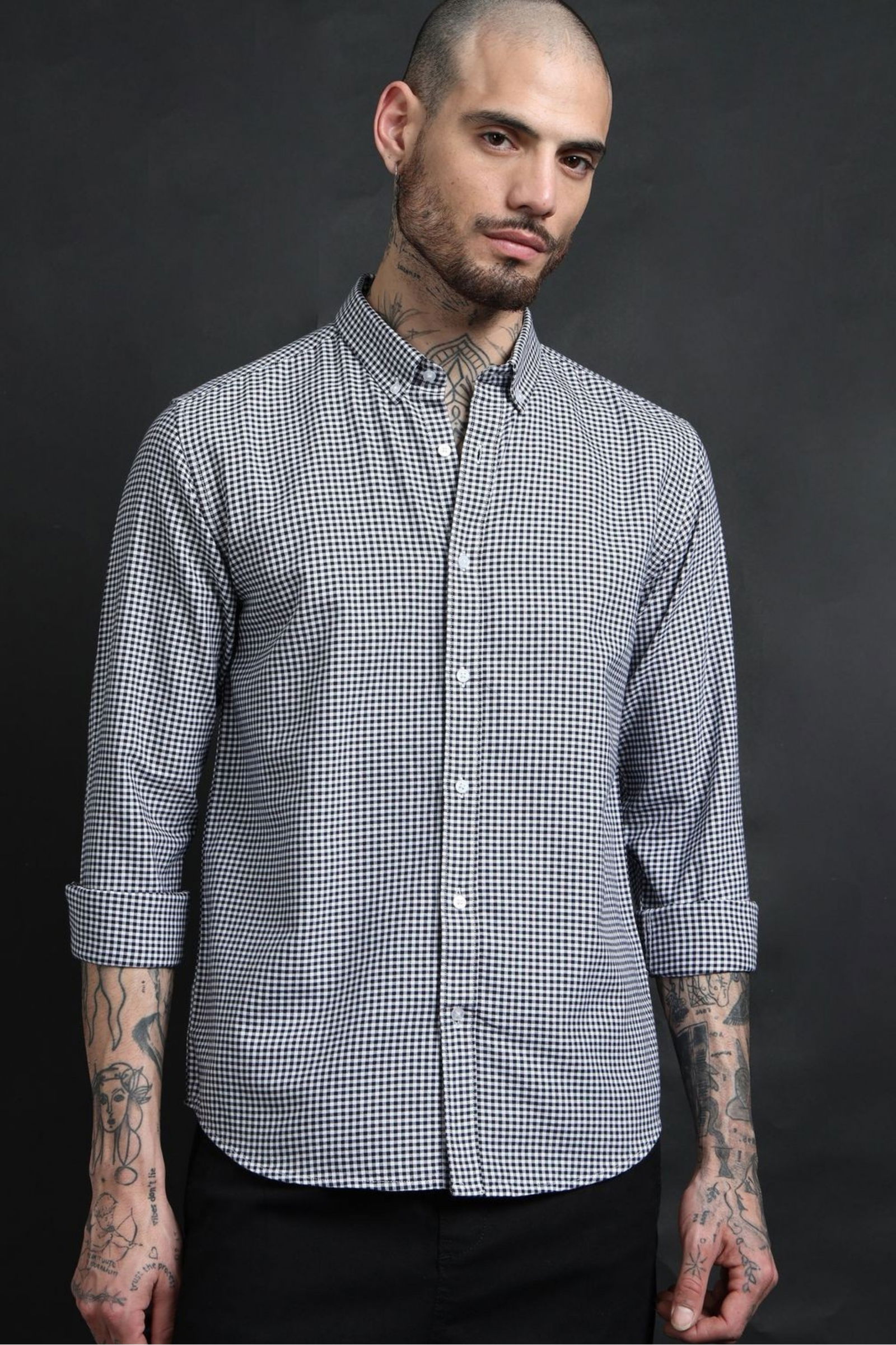 FORMAL CHECK SHIRTS 4676