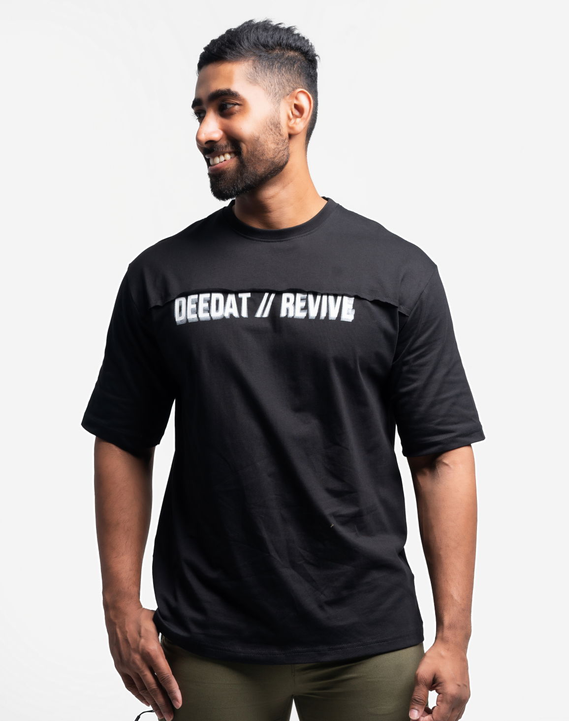 DEEDAT - REVIVE Men's Oversized T-Shirt