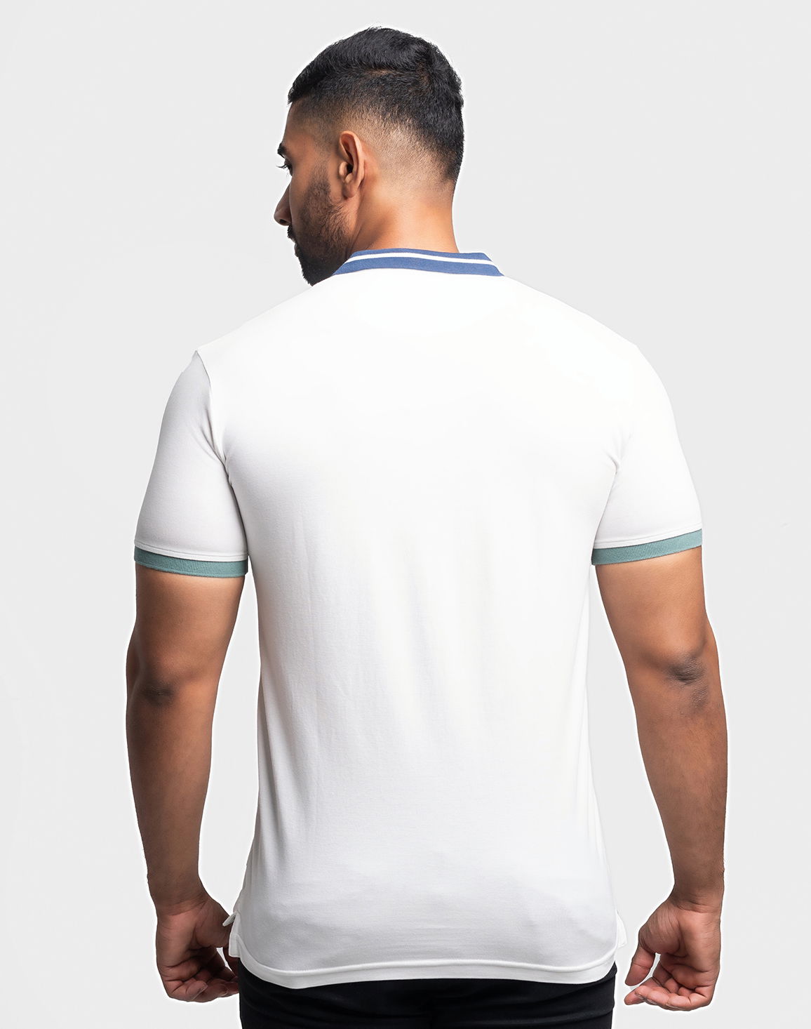 DEEDAT Men's Polo Collar Slim Fit T-Shirt