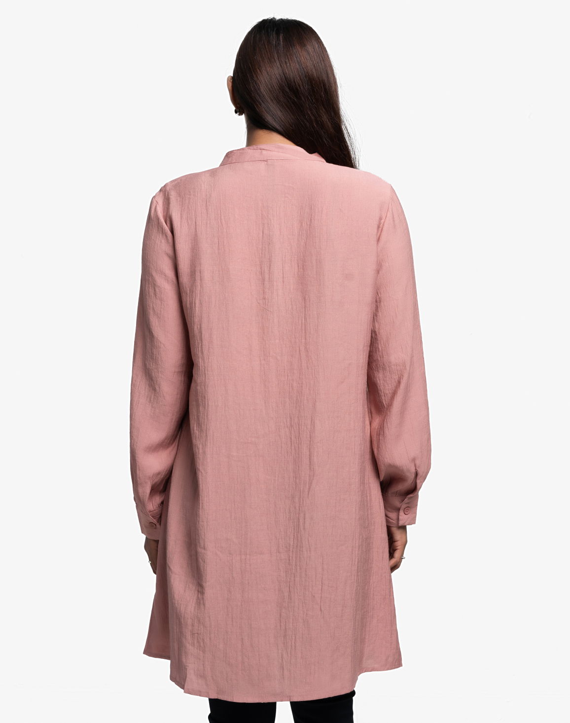 NOLIMIT Women's Knee Length Kurta Pink