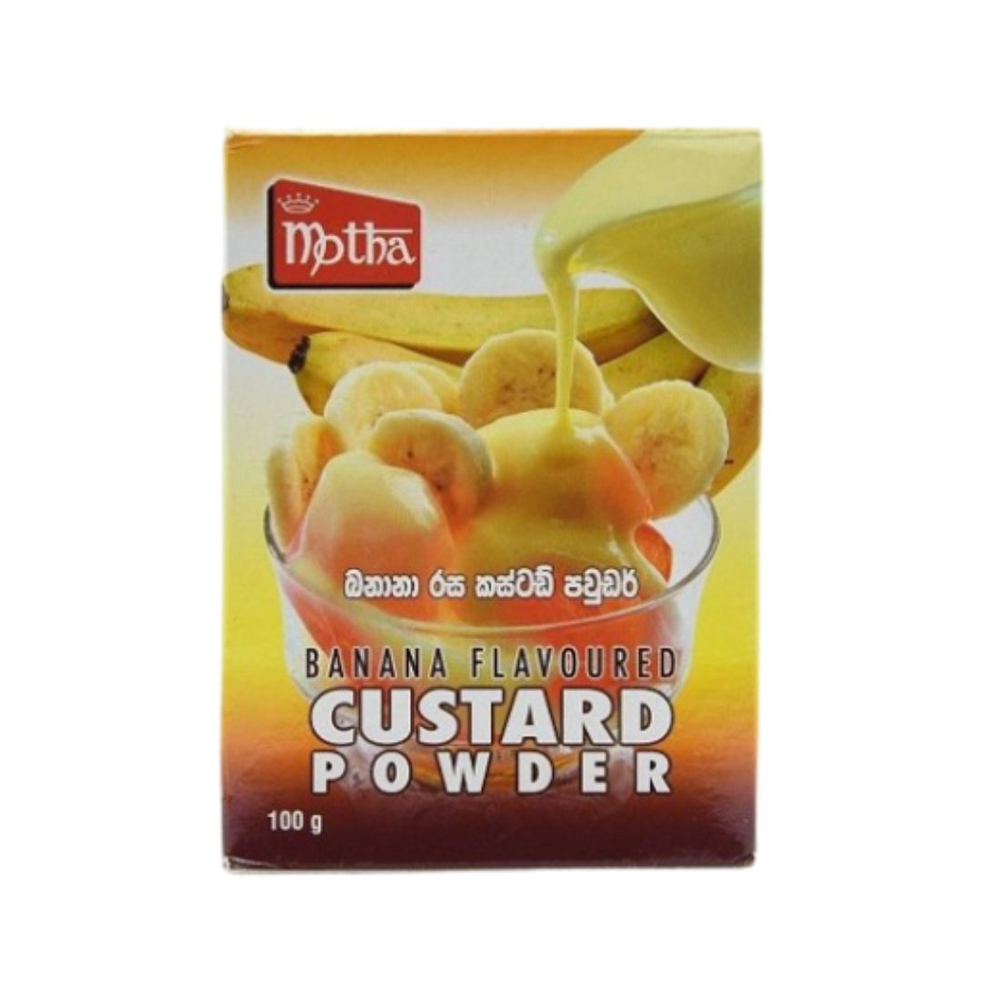 Motha Banana Flavored Custard Powder 100g