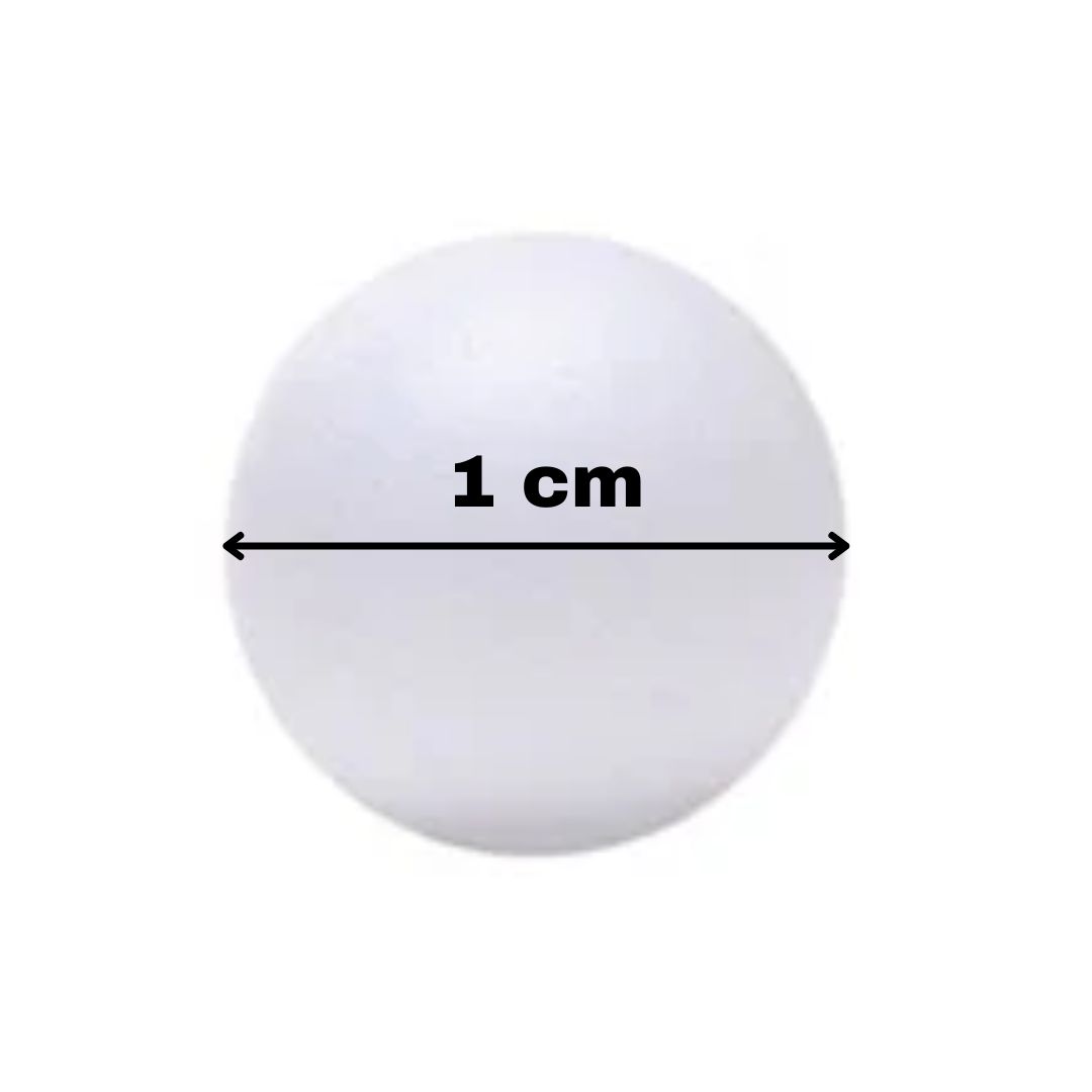 Styrofoam Ball 1 cm