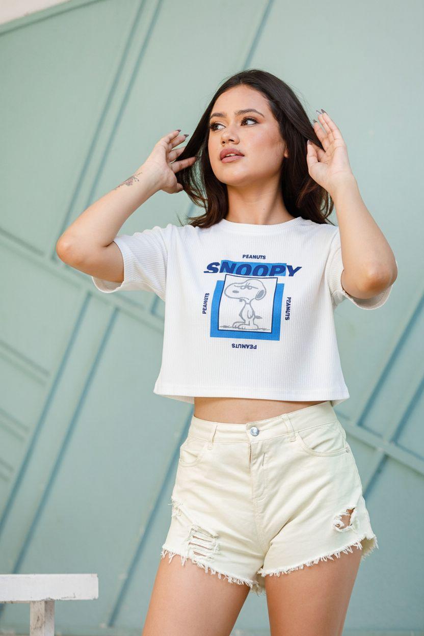 Snoopy Crop Top | wybe.lk